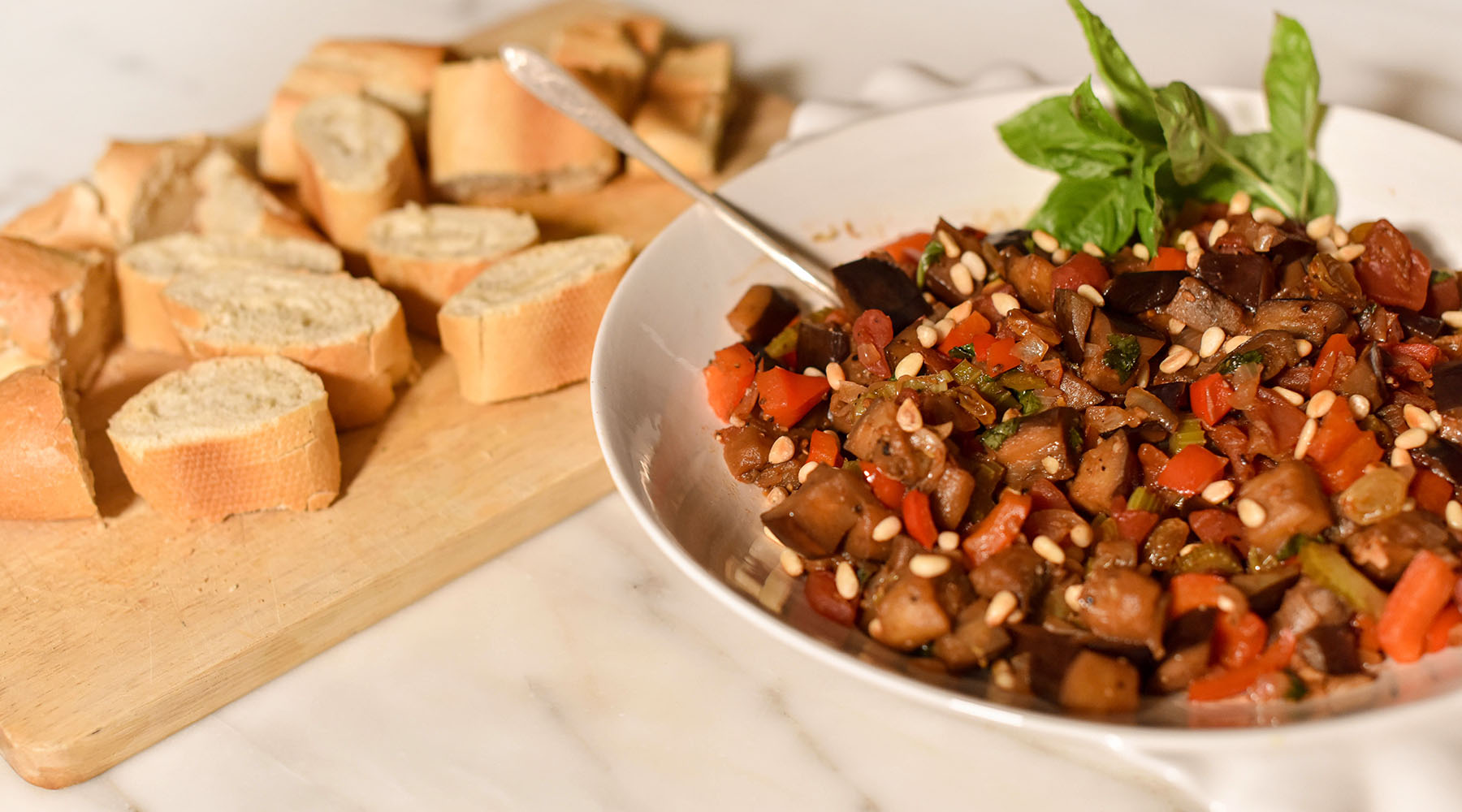 how to cook eggplant caponata