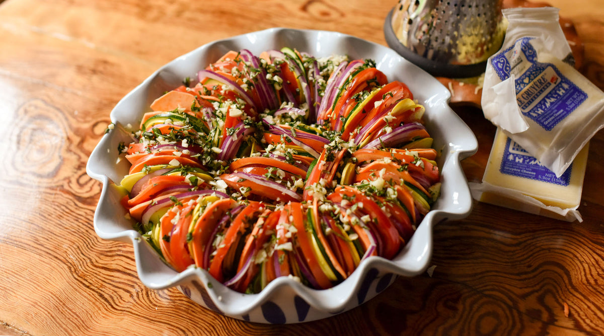 Vibrant Vegetable Tian Recipe | Coton Colors
