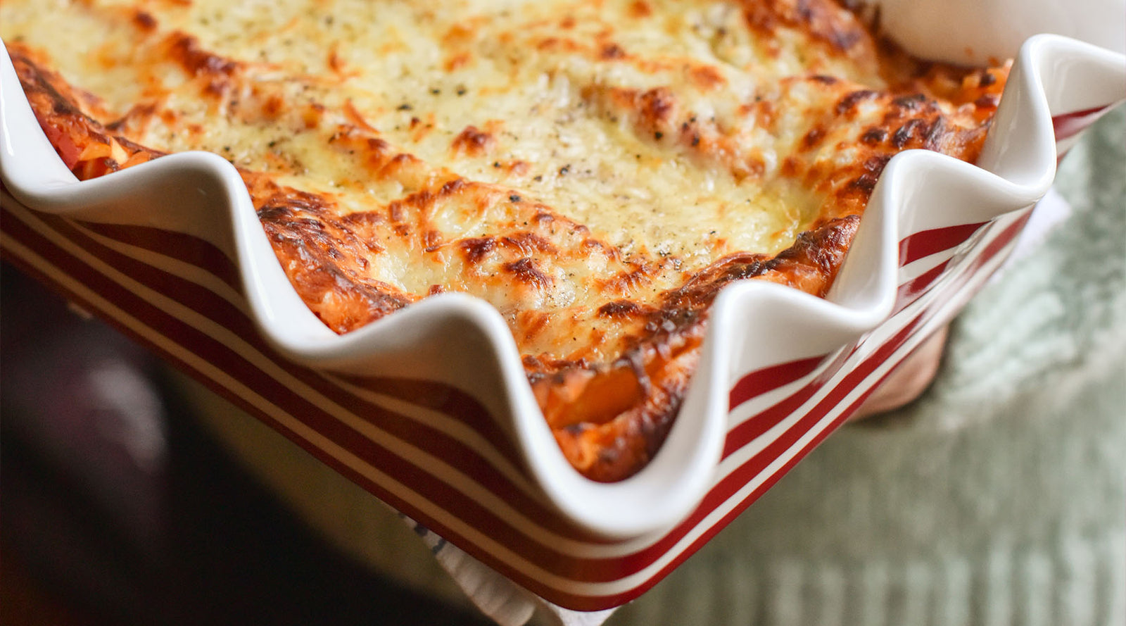Mr. Amy's Lasagna Recipe | Coton Colors by Laura Johnson
