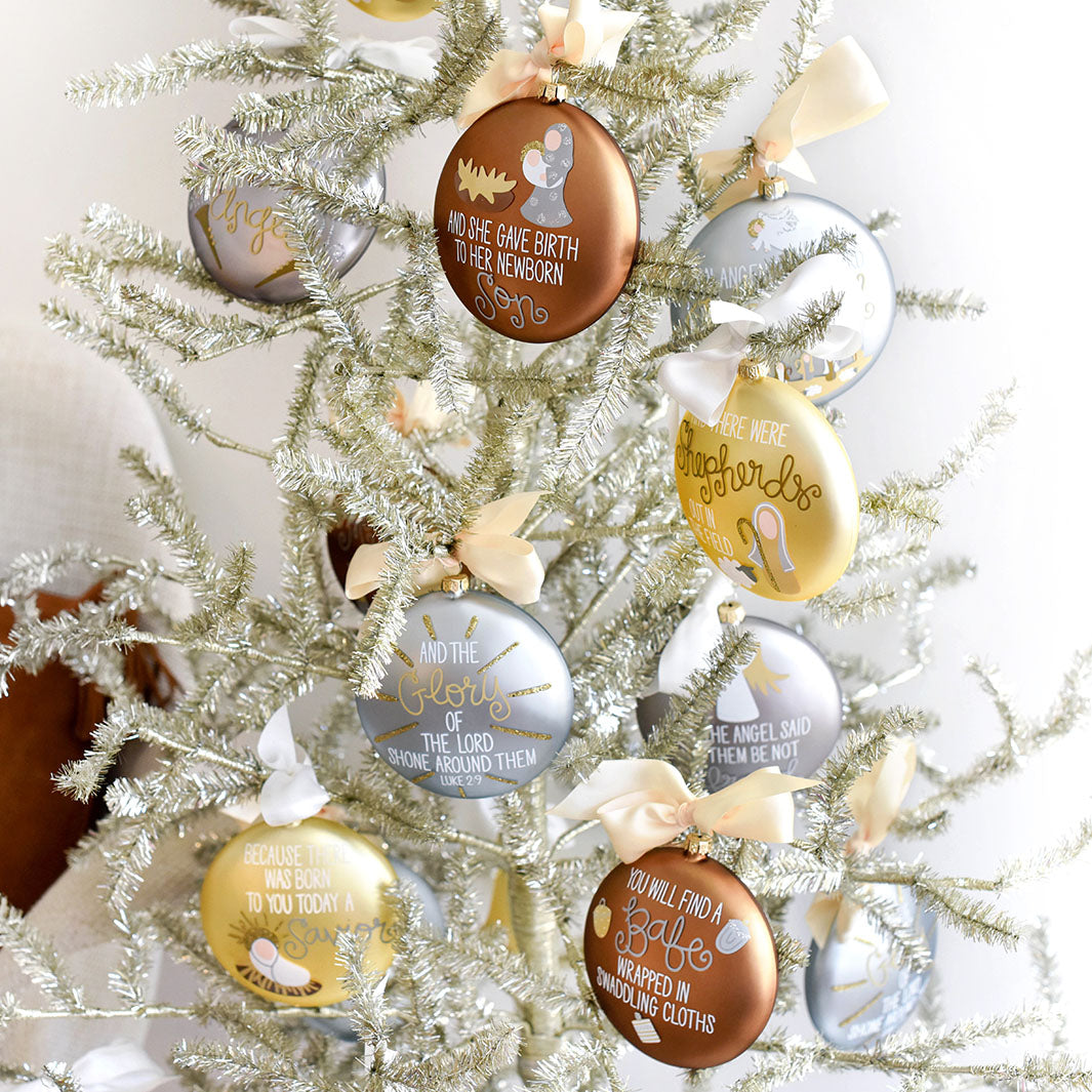 Christ Ornaments | Nativity Ornaments | Coton Colors