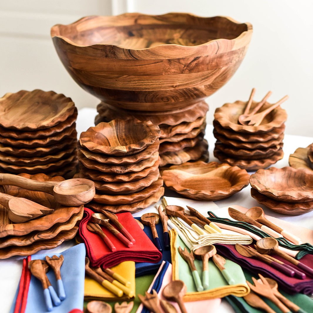 Fundamentals Dinnerware | Wood Dishes | Coton Colors