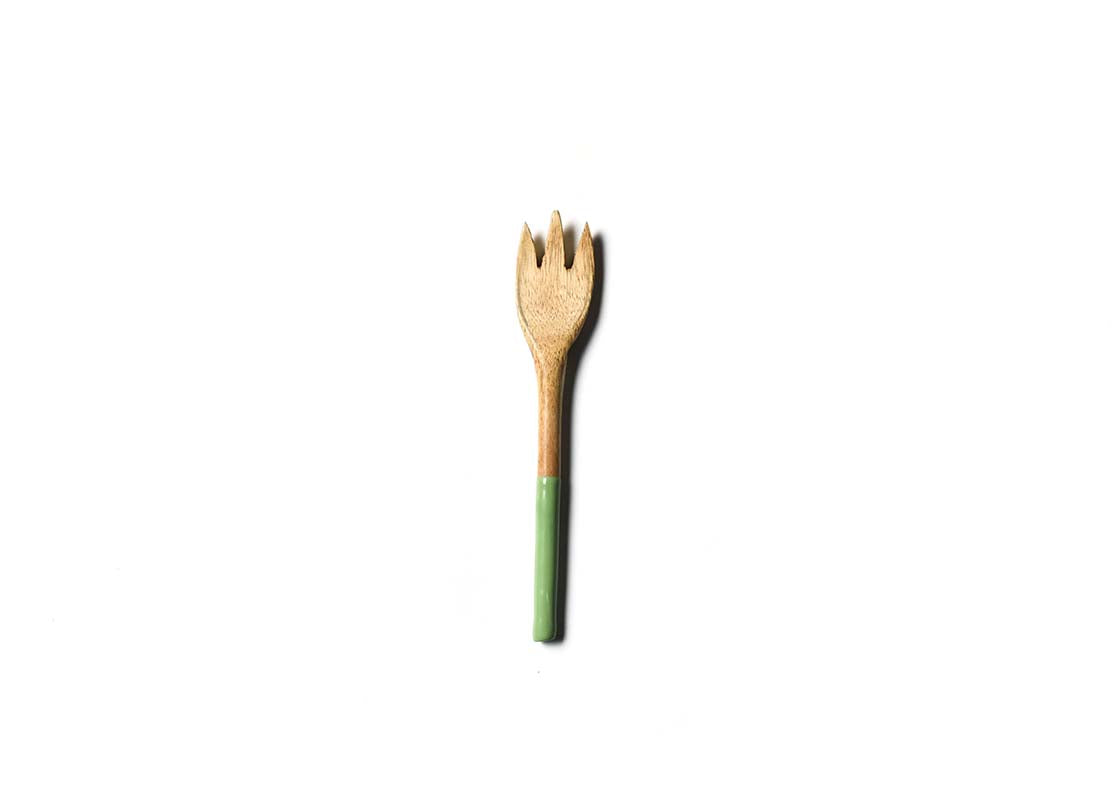 Fundamental Sage Wood Appetizer Fork | Coton Colors