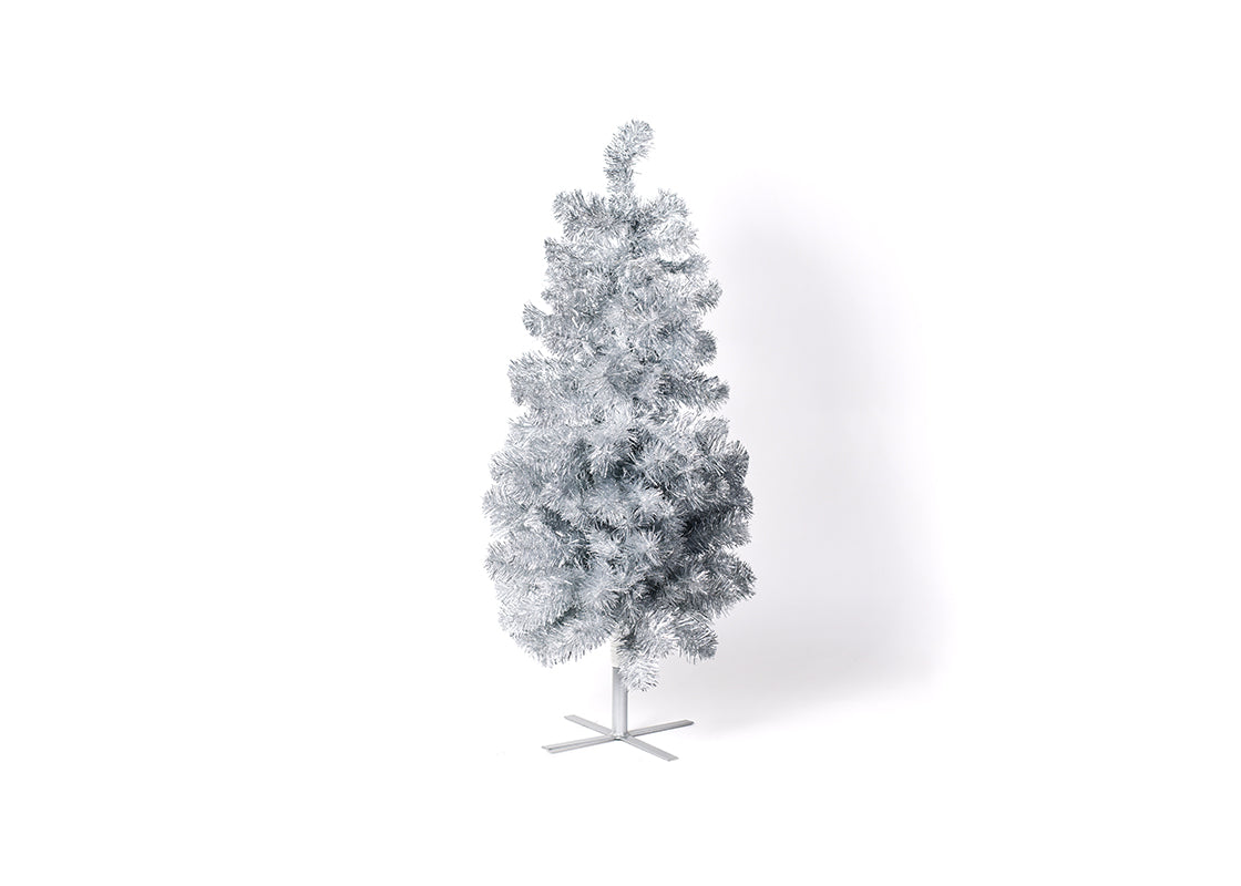 3-Foot Silver Tinsel Tree | Coton Colors by Laura Johnson