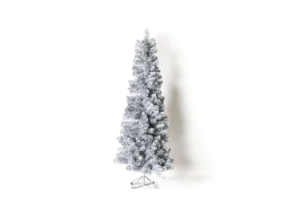 5-Foot Silver Tinsel Tree | Coton Colors by Laura Johnson