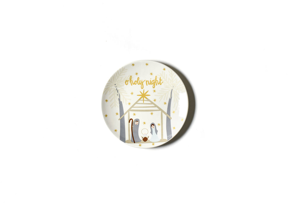 Christmas Salad Plate | Neutral Nativity | Coton Colors