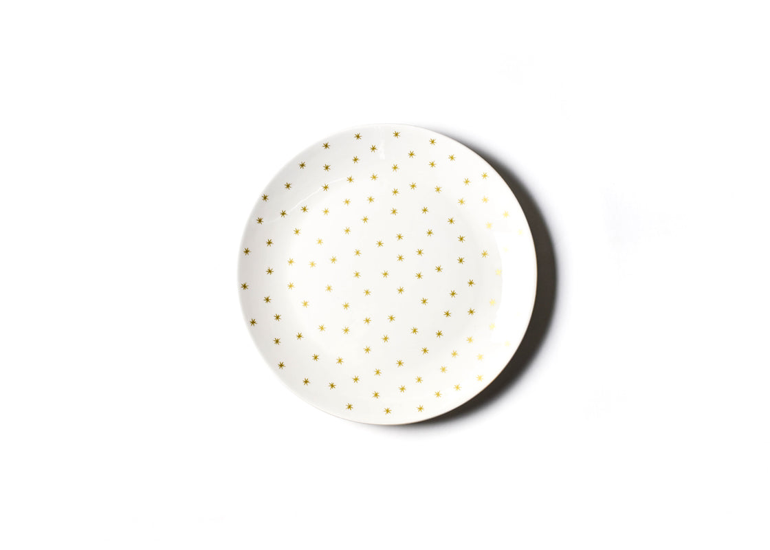 Gold Star Dinner Plate | Christmas Serveware | Coton Colors